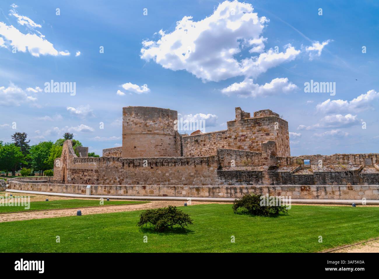 Spanish castle Zamora Spain Castile and Leon historic fort and tourist ...