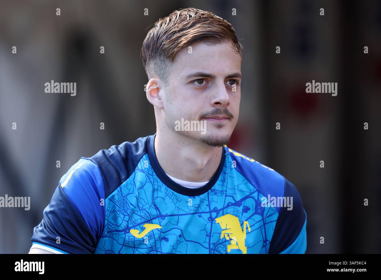Torino, Italy. 06th Apr, 2025. Ivan Ilic of Torino Fc looks on during the Serie A football match ...