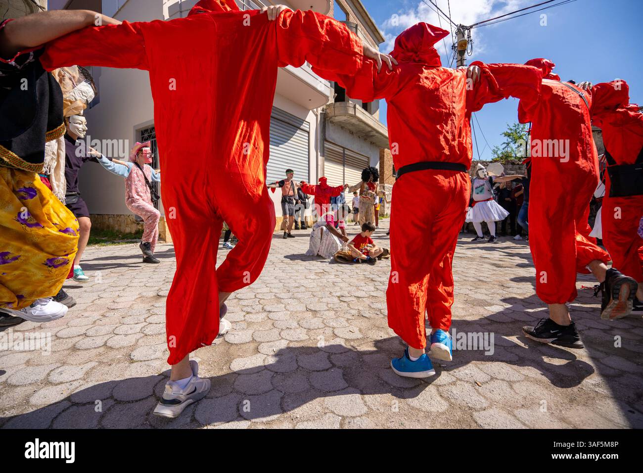 Vlora, Albania - May 5, 2024: Easter festival in the folklore village ...