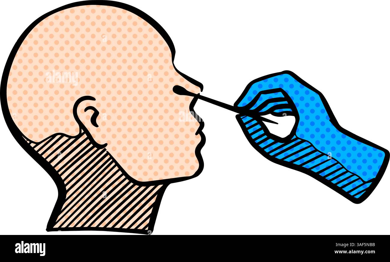 Tissue paper hand drawn halftone color vector illustration Stock Vector ...