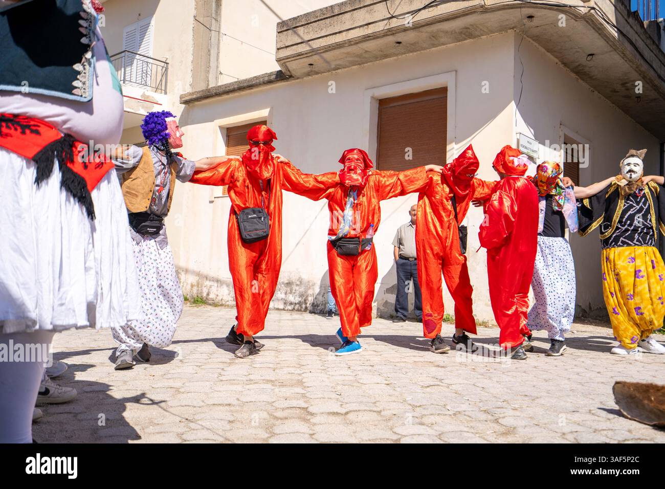 Vlora, Albania - May 5, 2024: Easter festival in the folklore village ...