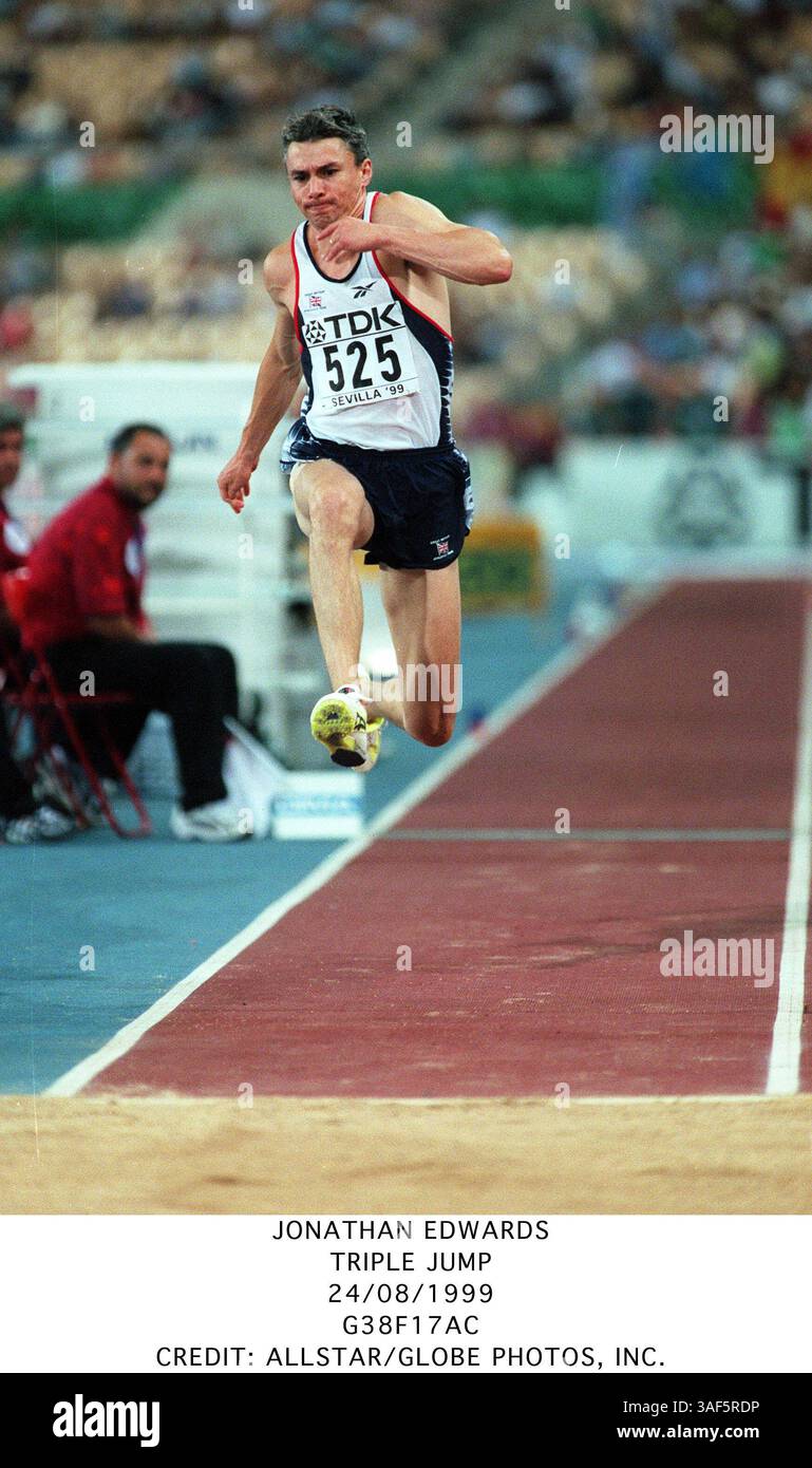 Jonathan edwards 1999 hi-res stock photography and images - Alamy