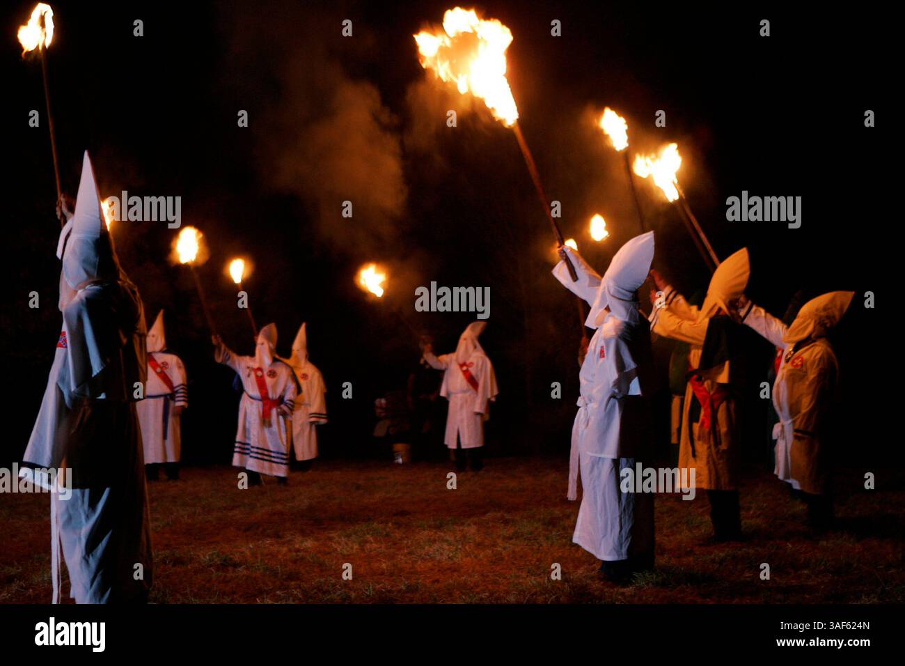 Mar 19, 2005; Smackover, Arkansas, USA; The Bayou Knights of the Ku ...