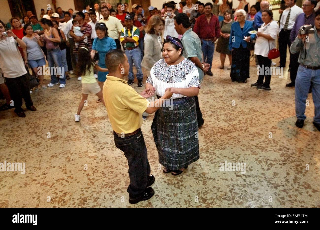 Jun 19, 2005; Lake Worth, FL, USA; Mayan activist RIGOBERTA MENCHU TUM ...