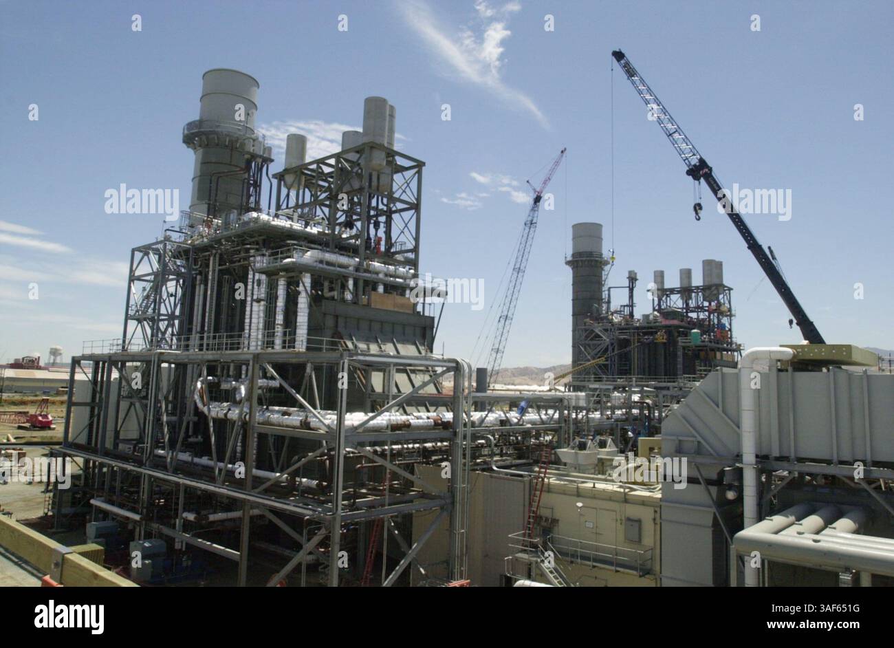 May 14, 2001; Pittsburg, CA, USA; The 500 megawatt Los Medanos Energy ...