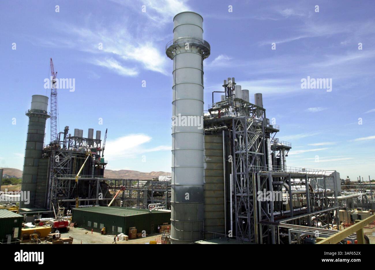 May 14, 2001; Pittsburg, CA, USA; The 500 megawatt Los Medanos Energy ...