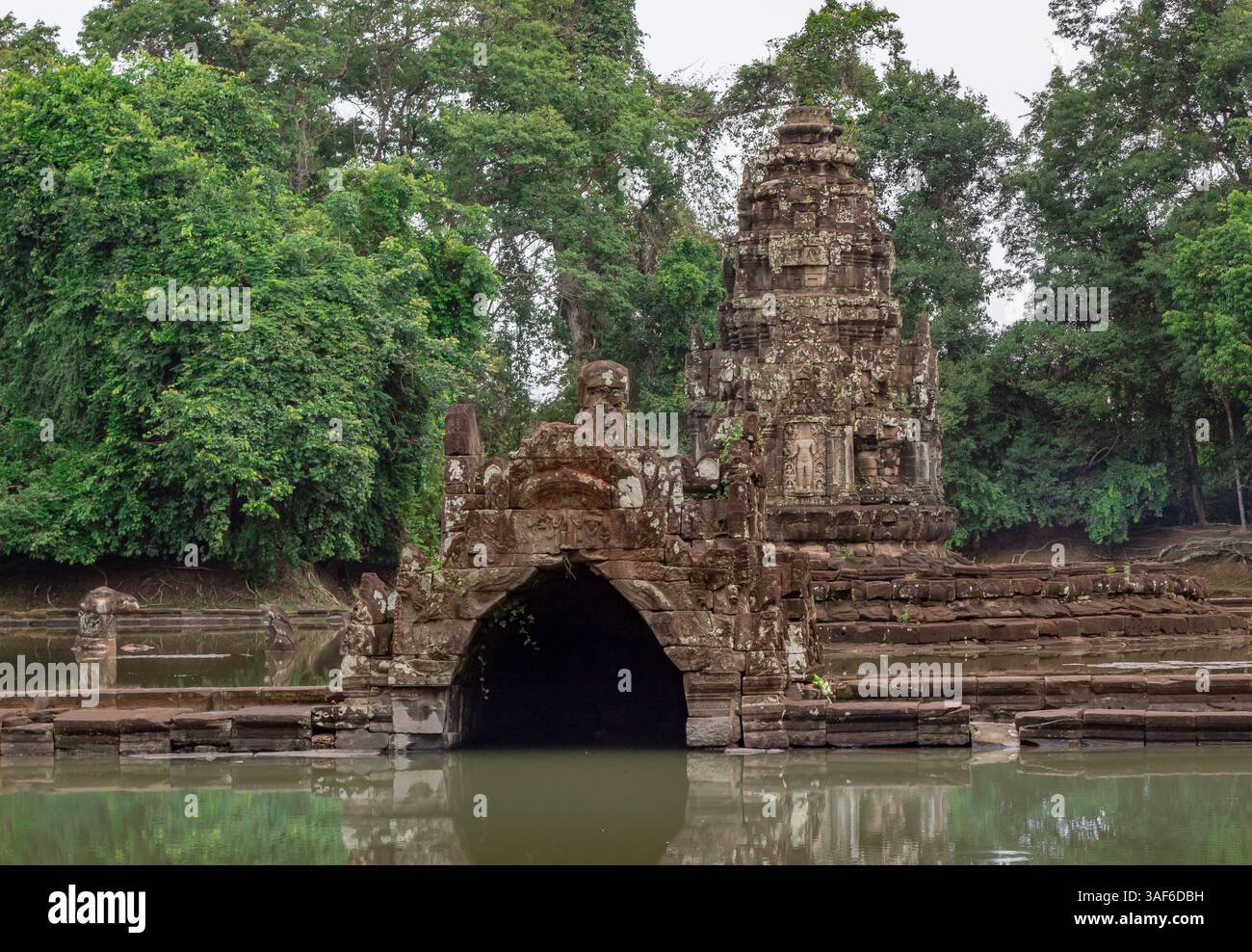 Stone beautiful a temple ruin building architecture and Neak Pean ...