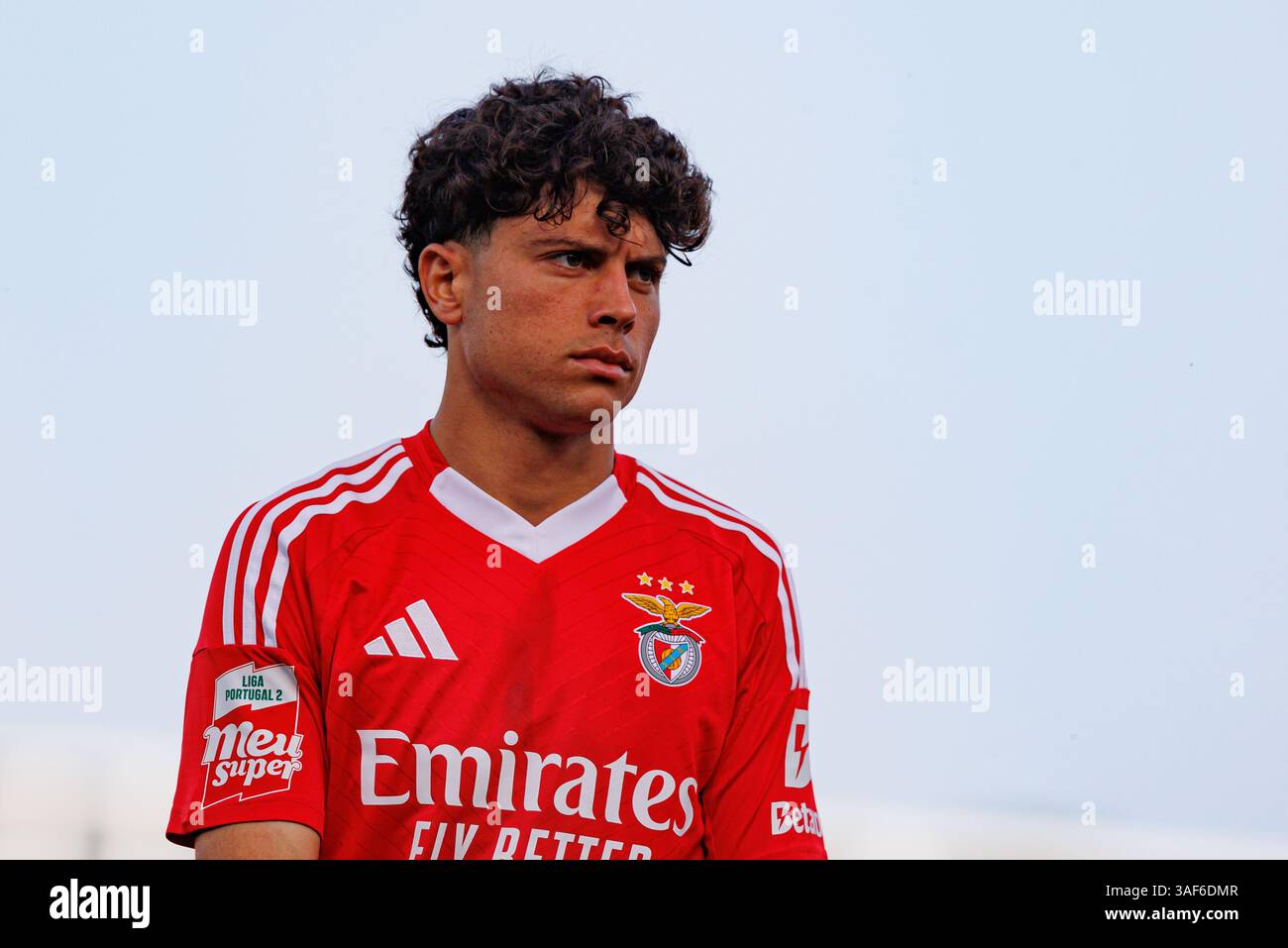Rafael Luis seen during Liga Portugal 2 game between teams of SL ...