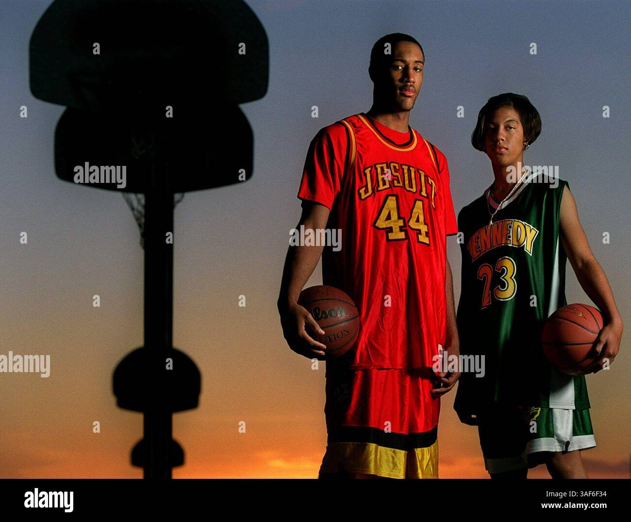 Maurice Tyree (CQ) of Jesuit High school and Christina Johnson (CQ) of ...