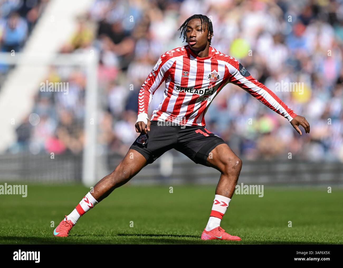 Sunderland's Romaine Mundle during the Sky Bet Championship match at ...