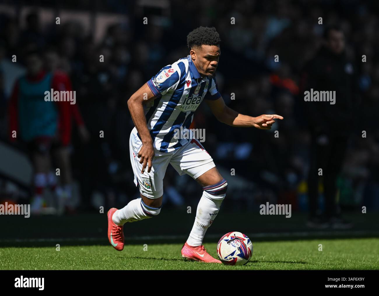 West Bromwich Albion's Grady Diangana during the Sky Bet Championship ...