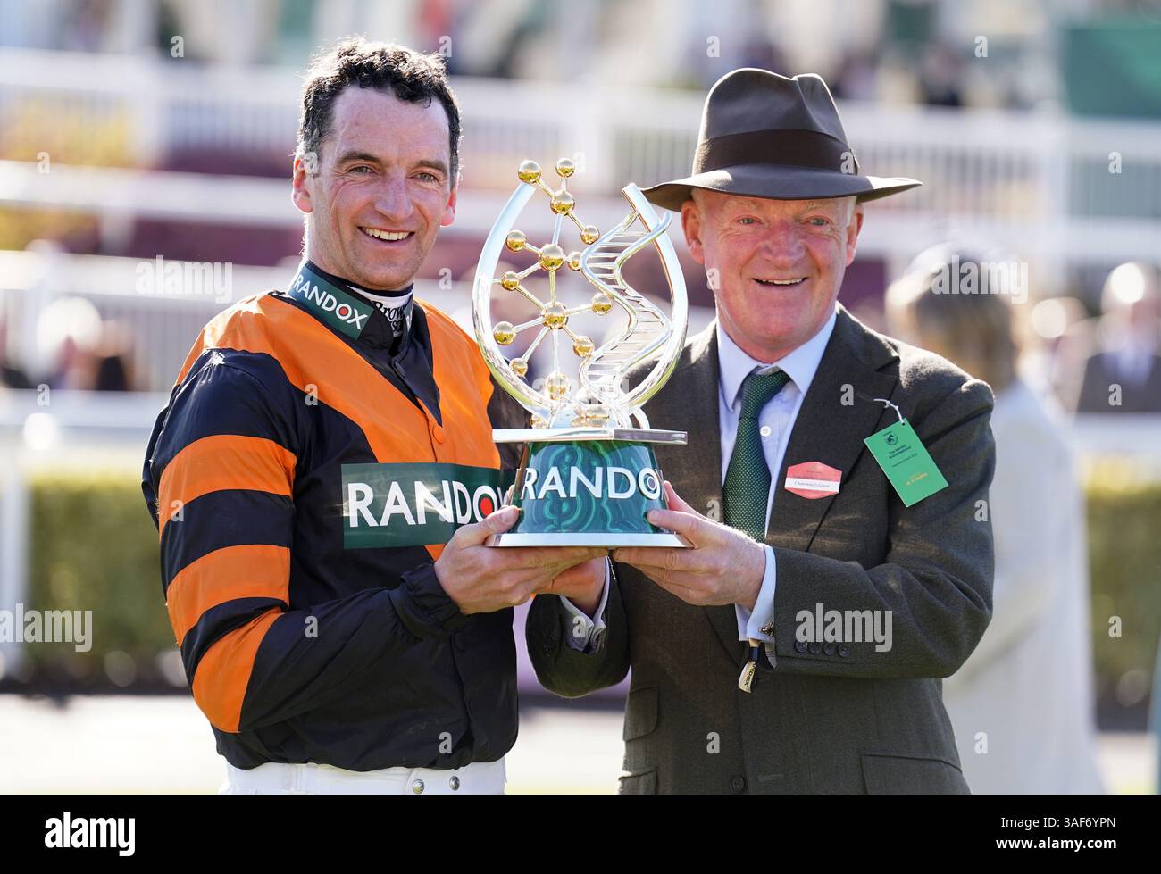 File photo dated 05-04-2025 of Patrick Mullins and Willie Mullins with ...