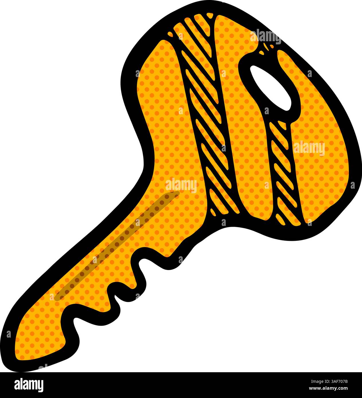 Hand drawn key halftone hi-res stock photography and images - Alamy