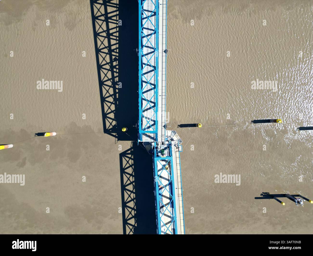 Weener, Germany. 07th Apr, 2025. Aerial view with a drone of the ...