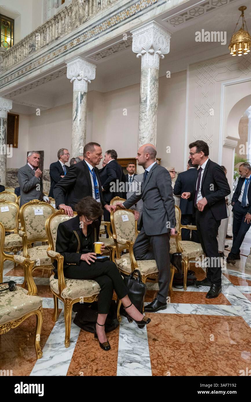Emmanuel Bonne speaks with France's Minister for Europe and Foreign ...