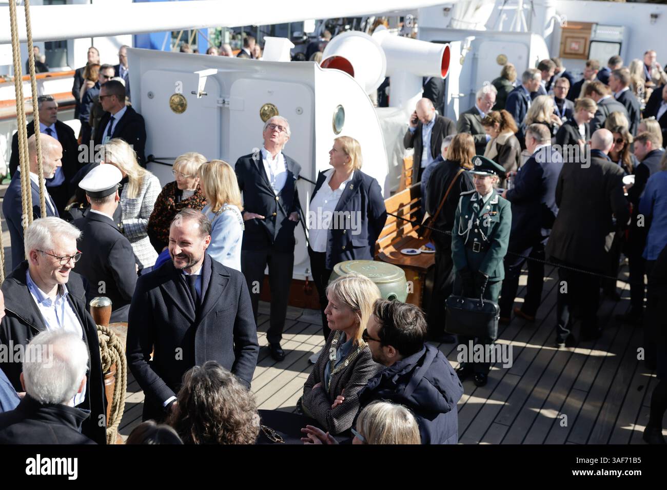 Bergen 20250407. Crown Prince Haakon attends the One Ocean Summit in ...