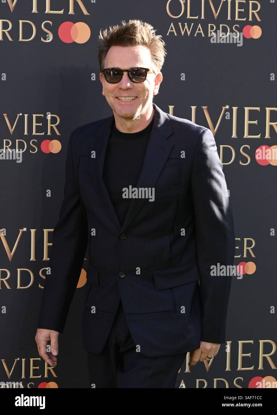 Ewan McGregor attends the 2025 Olivier Awards with Mastercard, at the ...