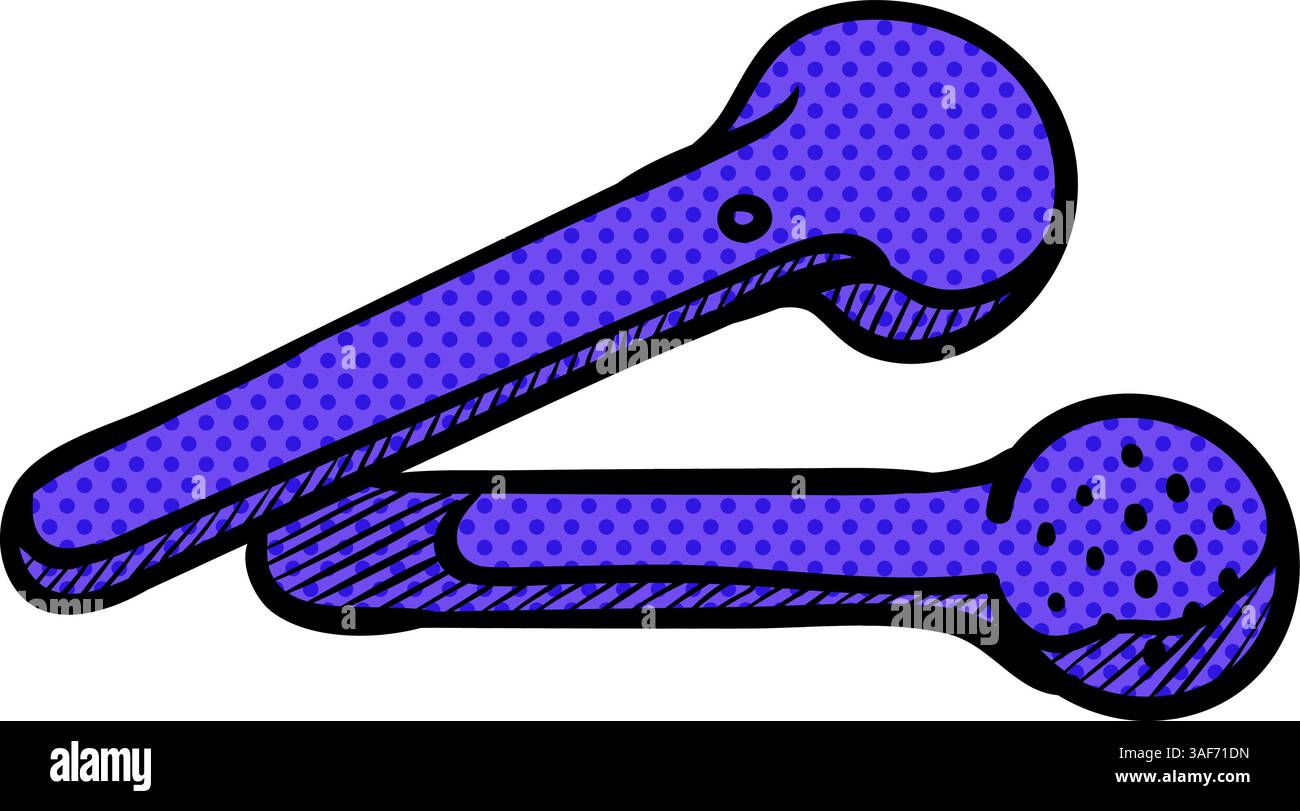 Hand drawn bluetooth speaker halftone color vector illustration Stock ...
