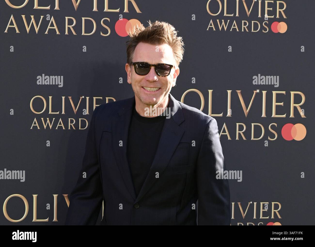 Ewan McGregor attends the 2025 Olivier Awards with Mastercard, at the ...