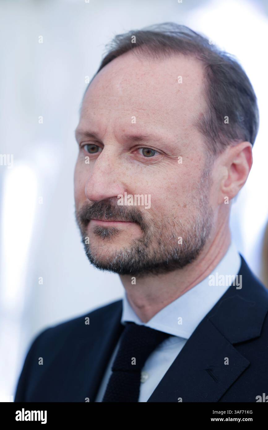 Bergen 20250407. Crown Prince Haakon attends the One Ocean Summit in ...