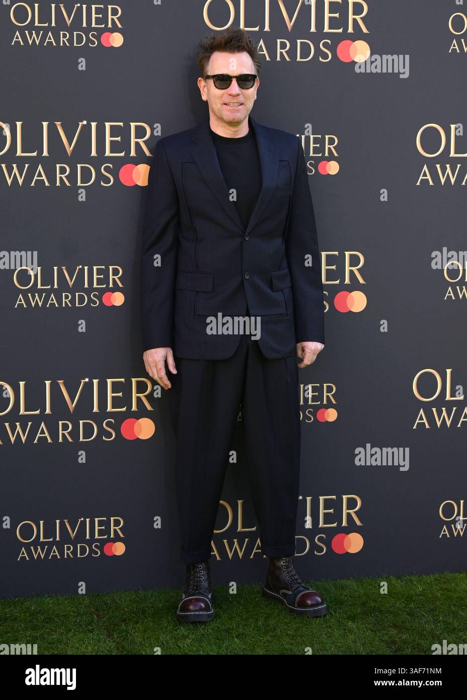 Ewan McGregor attends the 2025 Olivier Awards with Mastercard, at the ...