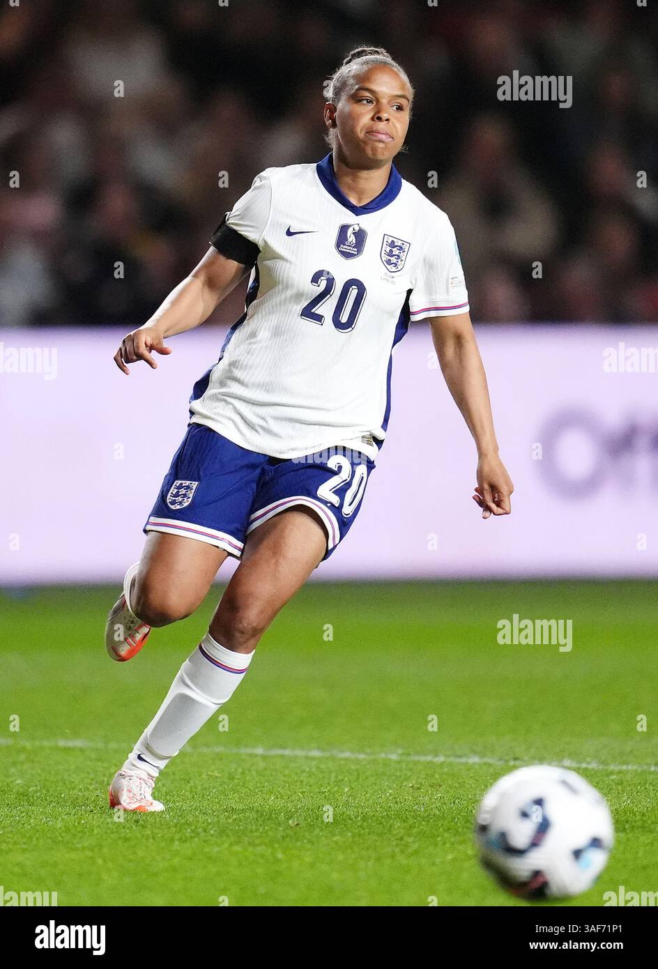 England's Nikita Parris during the UEFA Women's Nations League, League ...