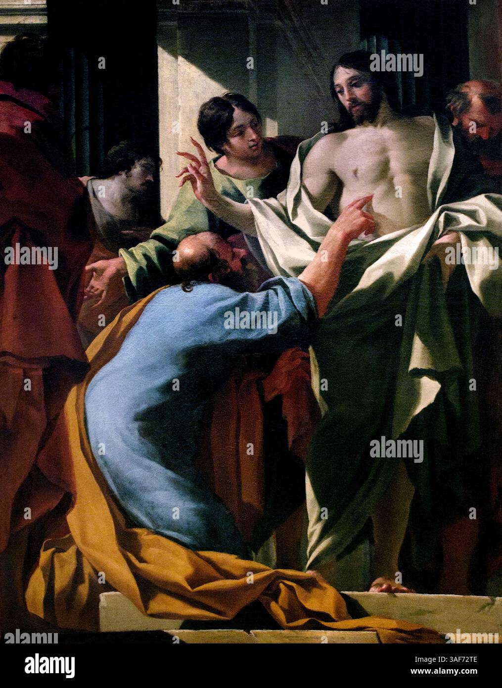Jesus and doubting thomas hi-res stock photography and images - Alamy