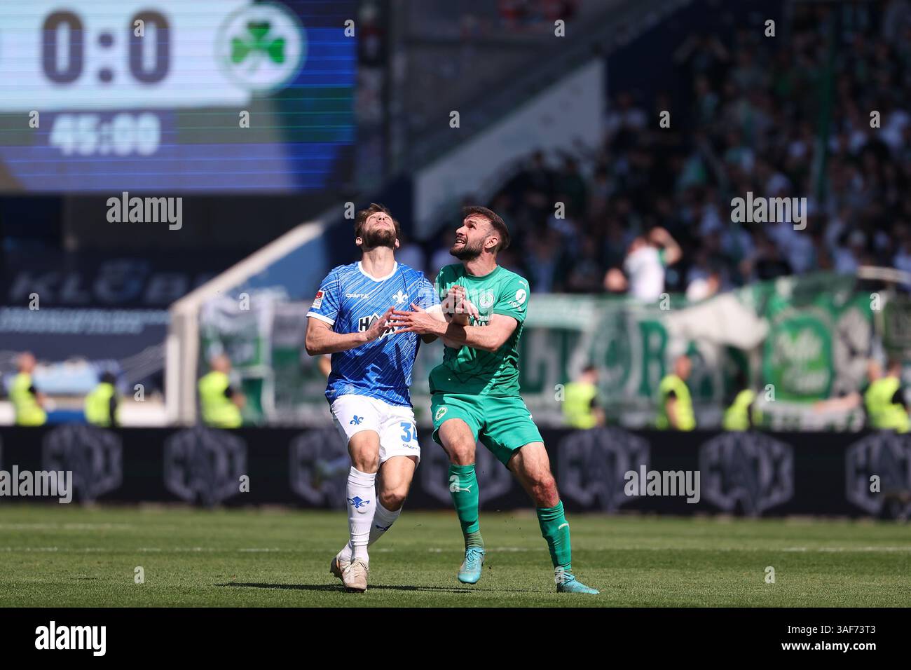 Darmstadt, Deutschland. 05th Apr, 2025. 2025.04.05 xJFAx 2.Bundesliga ...