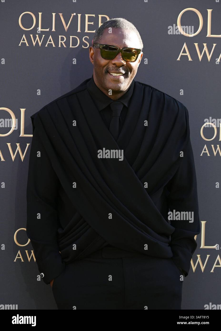 Idris Elba attends the 2025 Olivier Awards with Mastercard, at the ...