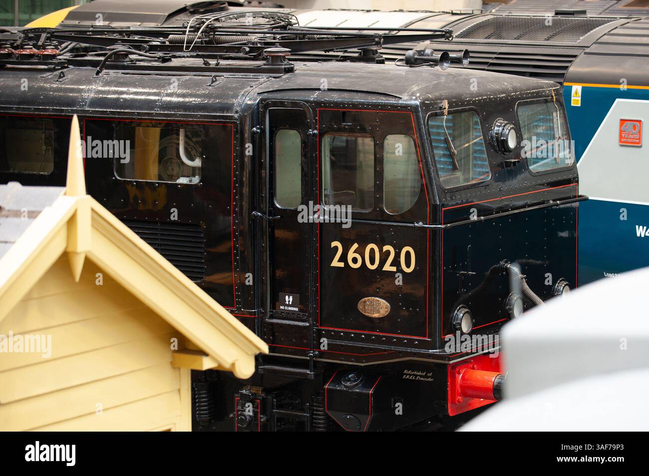 British Rail Class 76 locomotive No. 26020, The Great Hall, National ...