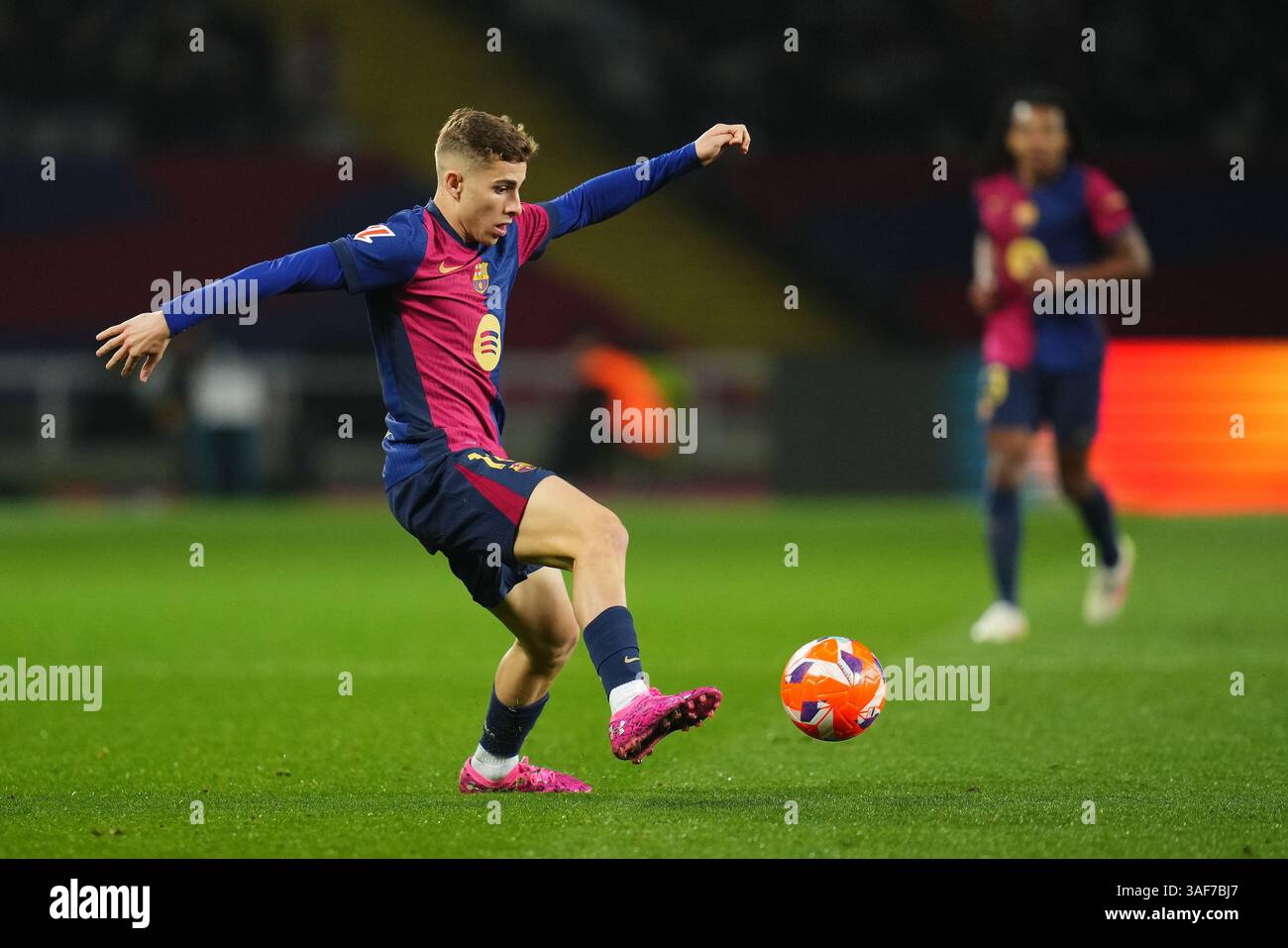 Barcelona, Spain. 06th Apr, 2025. Fermin Lopez of FC Barcelona during ...