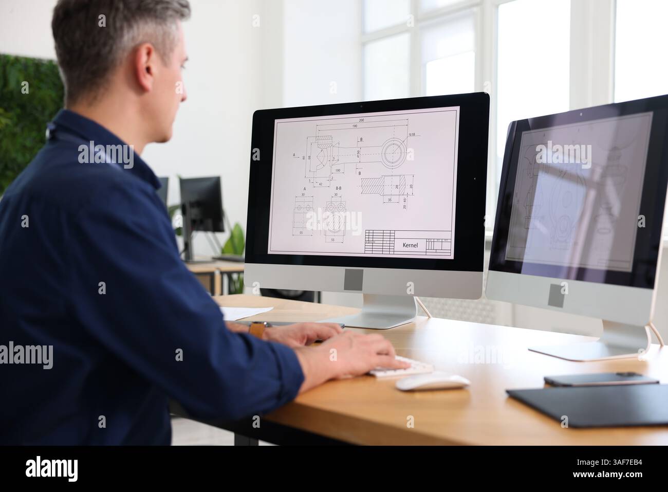 Digital innovation blueprint hi-res stock photography and images - Alamy