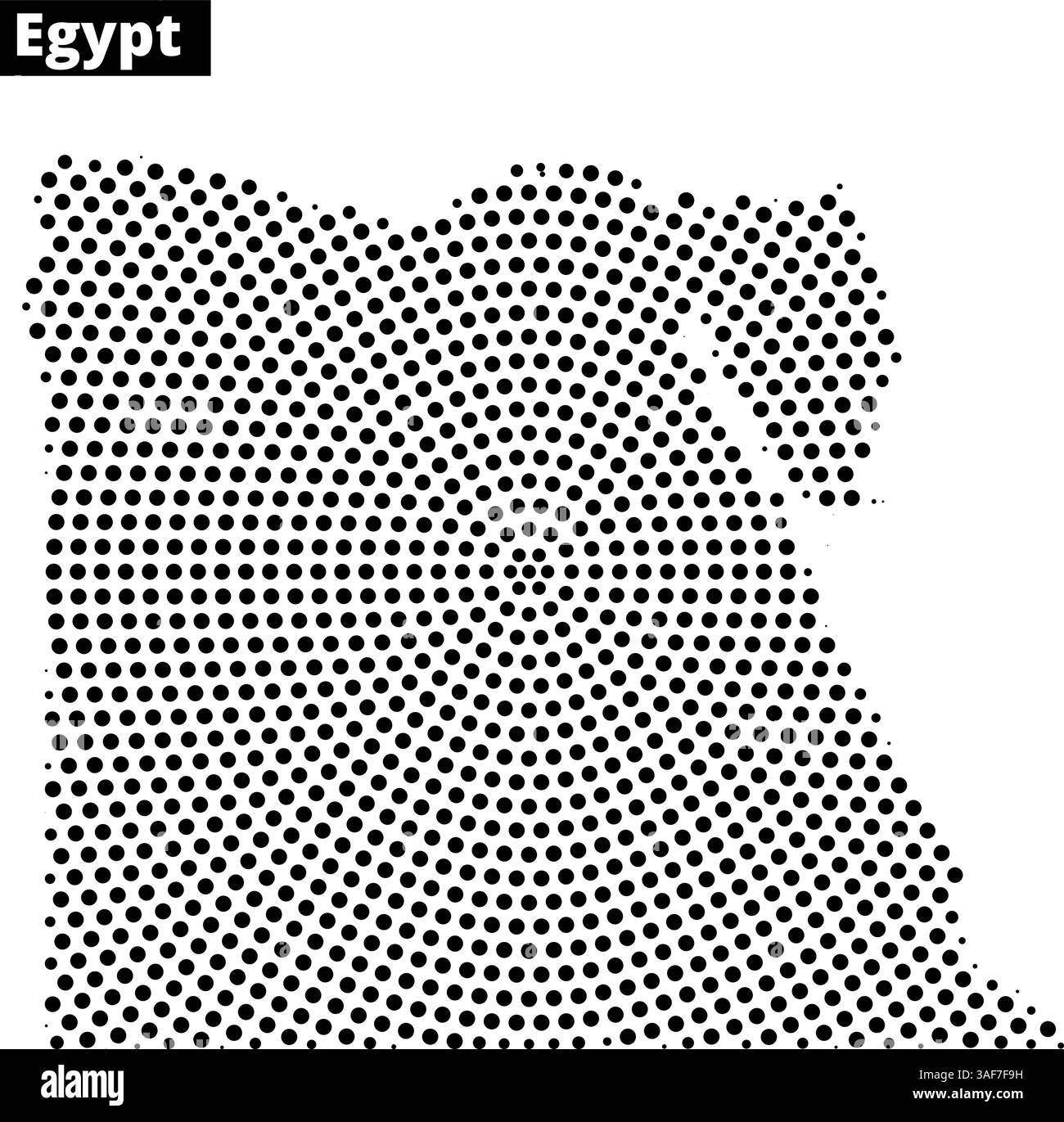 This detailed map of Egypt showcases various geographical features and ...