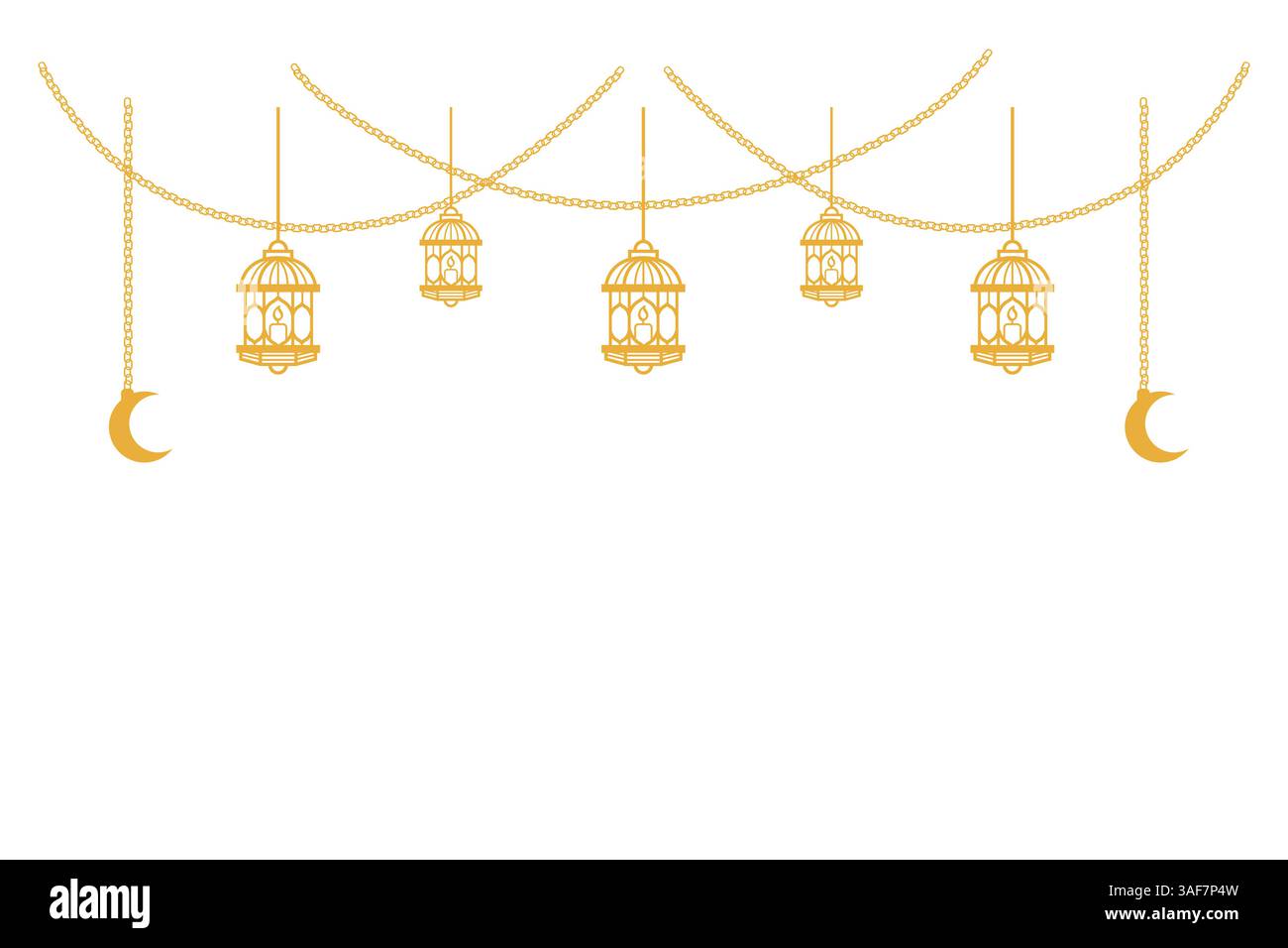 Moon star shape lantern Stock Vector Images - Alamy