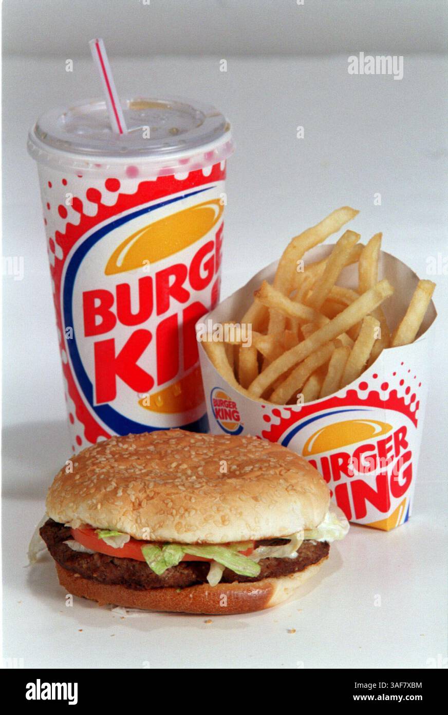 Whopper combo hi-res stock photography and images - Alamy