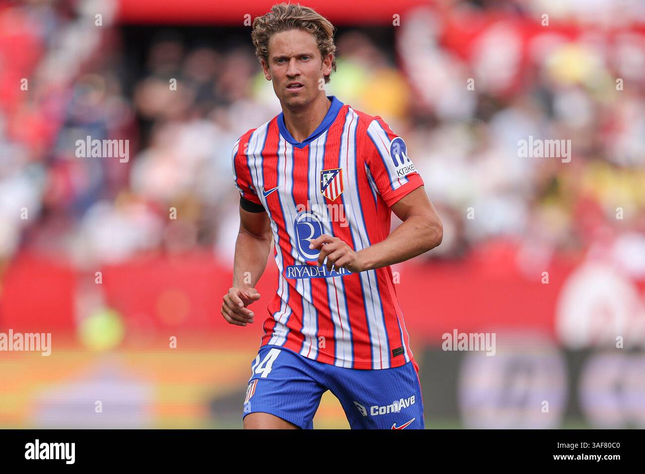 Sevilla, Spain. 07th Apr, 2024. Marcos Llorente of Atletico de Madrid ...
