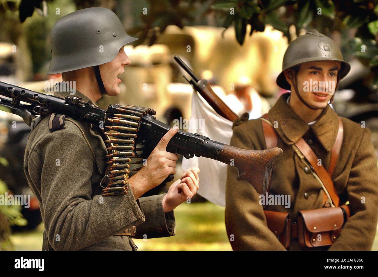 Mark Roby,cq, left, who is on leave from active duty as a medic with ...