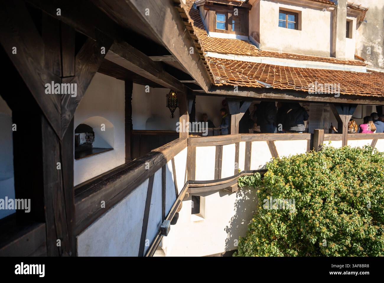 Bran, Romania - October 23, 2024: Castle Overlook Inside Bran Fortress ...