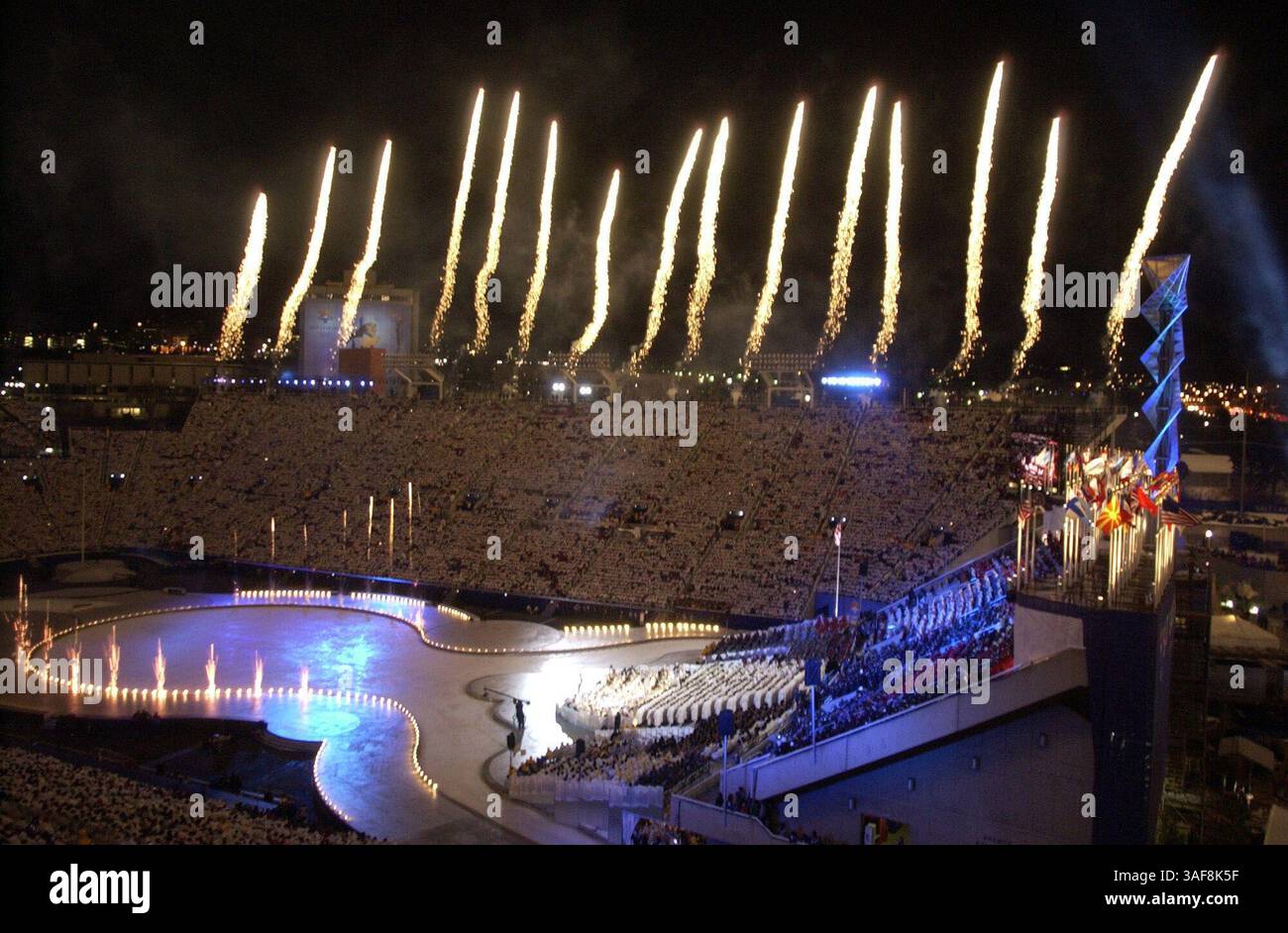 2002 winter olympics opening ceremony hi-res stock photography and ...