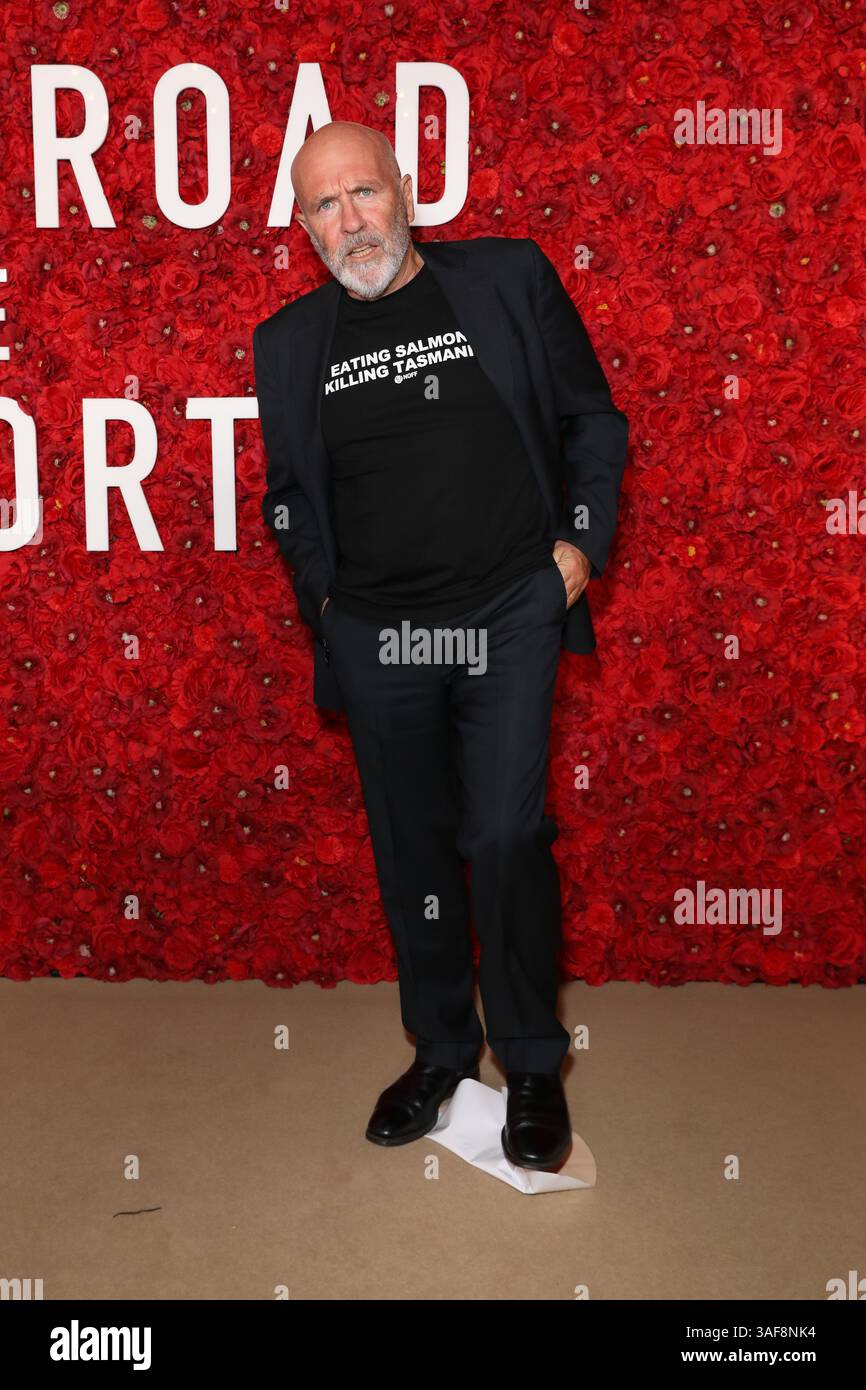 April 7, 2025: RICHARD FLANAGAN attends the Sydney Premiere of 'The ...