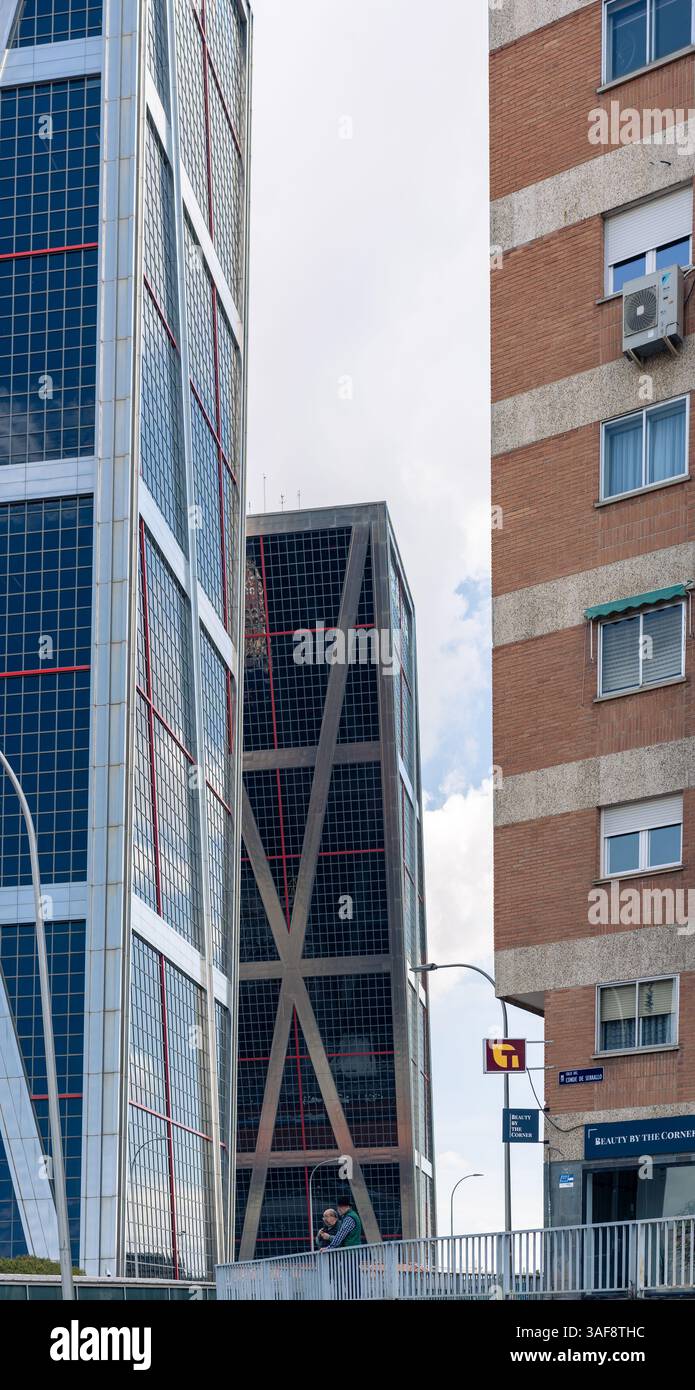 The Gate of Europe towers also known as KIO Towers are two skyscrapers ...