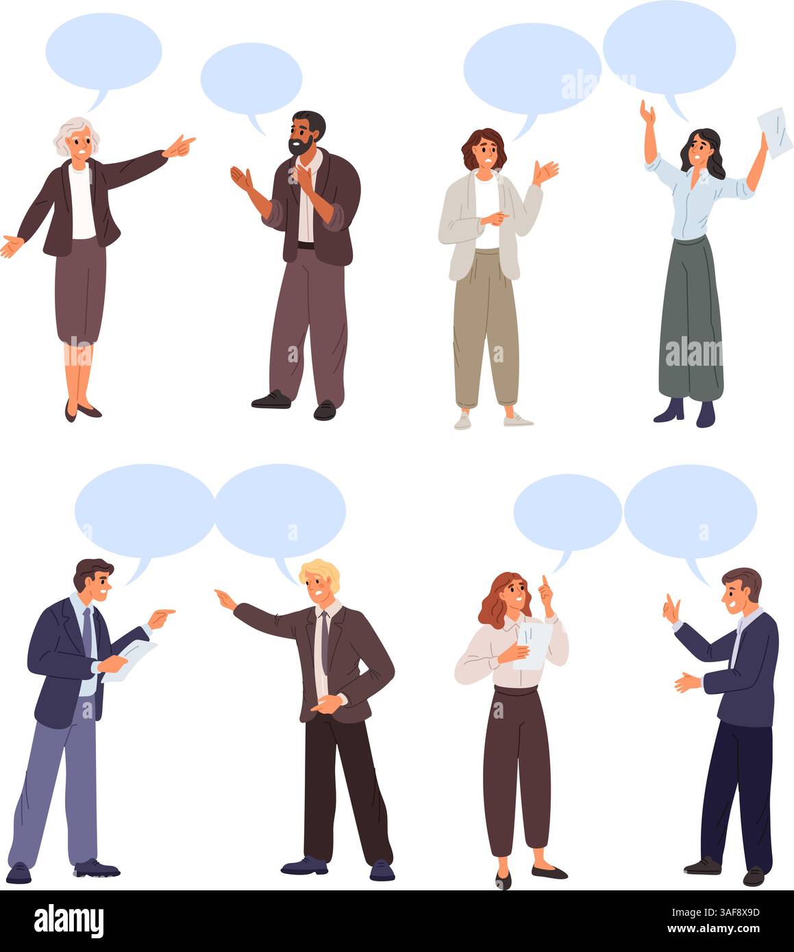 Girlfriend annoyed friends Stock Vector Images - Alamy