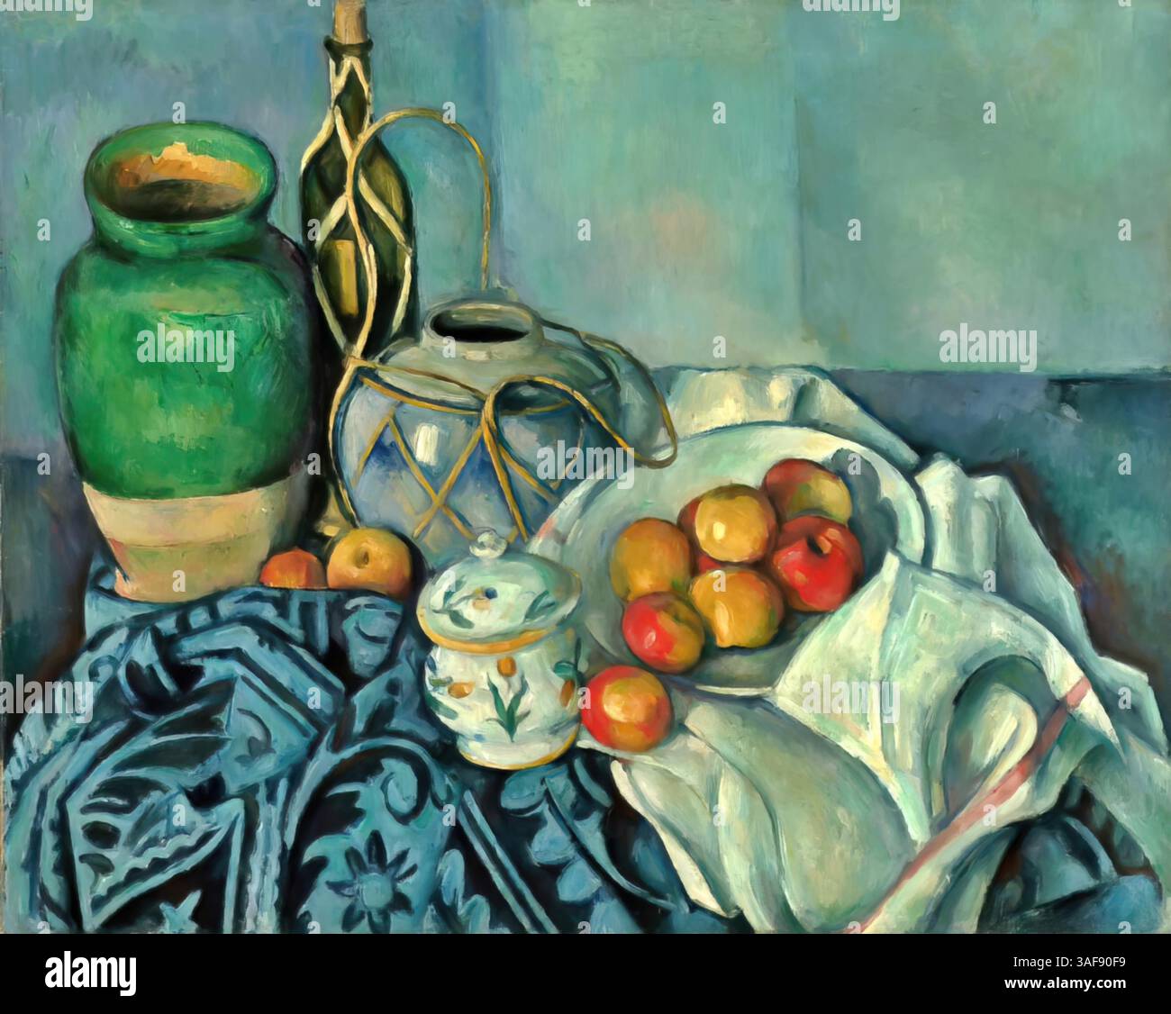 Still Life with Apples, 1893 – Paul Cezanne Stock Vector Image & Art - Alamy