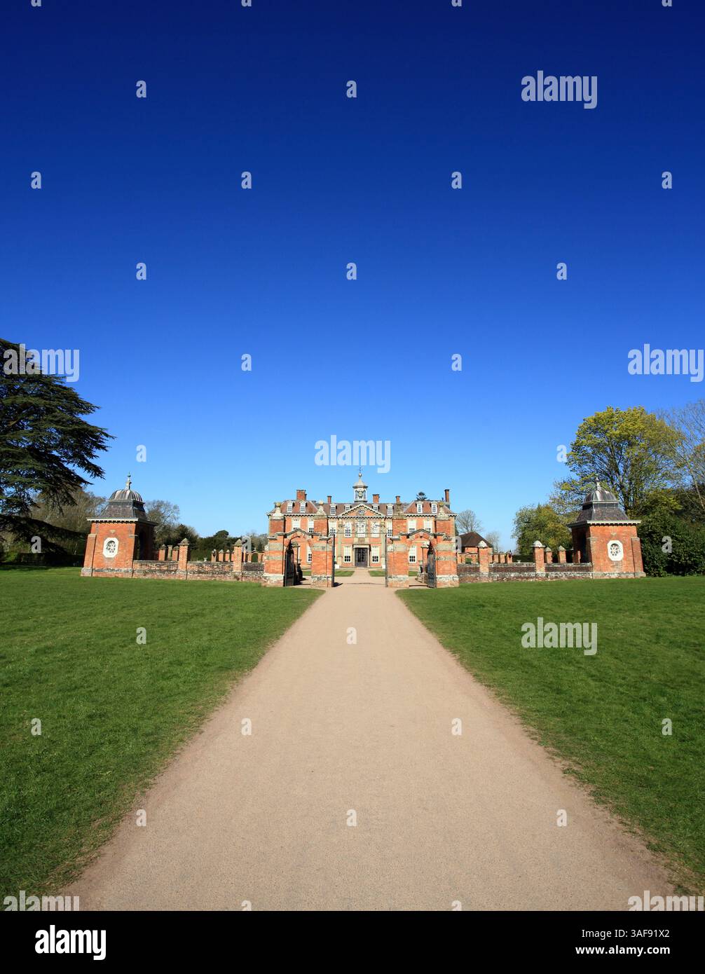Hanbury hall, Hanbury, Droitwich spa, Worcestershire, England, UK Stock ...