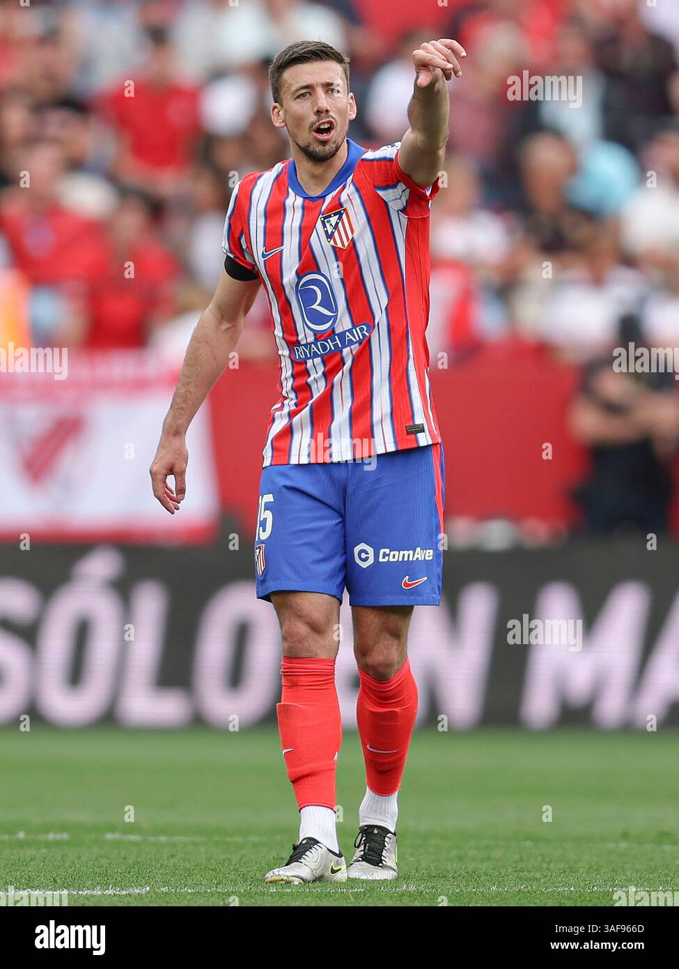 Sevilla, Spain. 07th Apr, 2024. Clement Lenglet of Atletico de Madrid ...