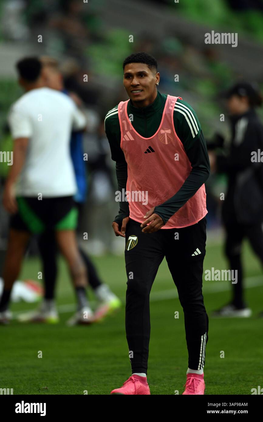 AUSTIN, TX - April 05: Portland Timbers forward Antony warms up prior ...