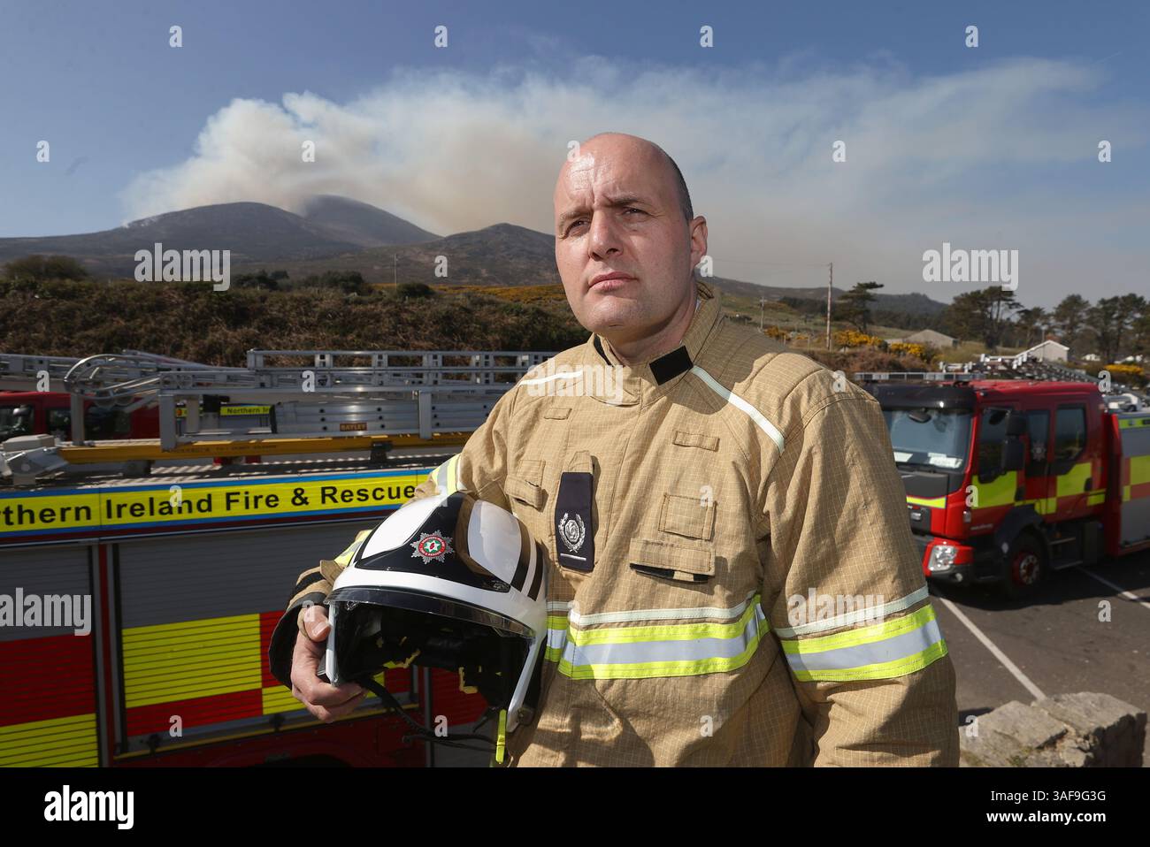 David Harbinson, Area Commander at Northern Ireland Fire and Rescue ...