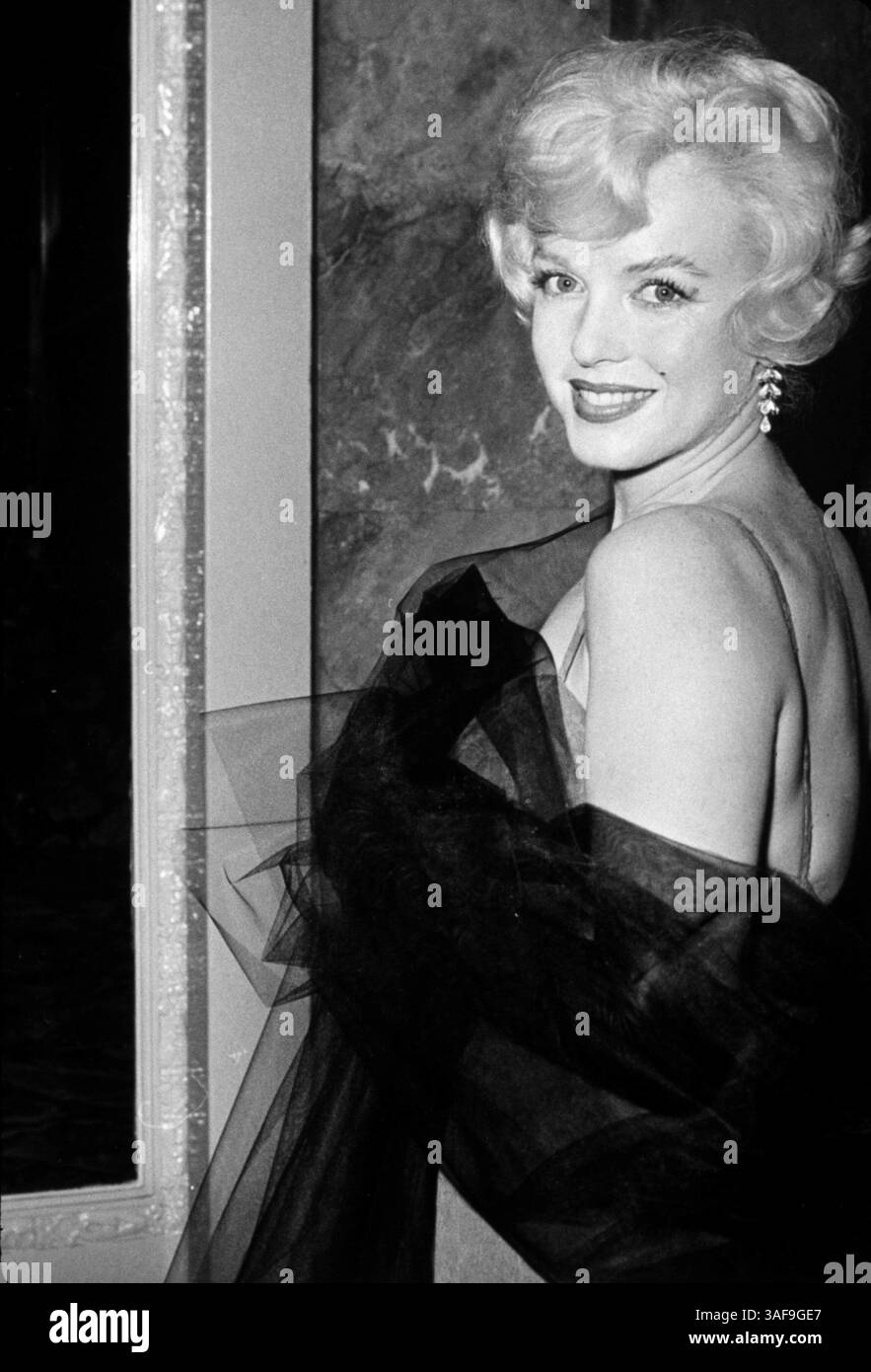 Jun 01, 1958; Hollywood, California, USA; MARILYN MONROE actor. Blonde ...