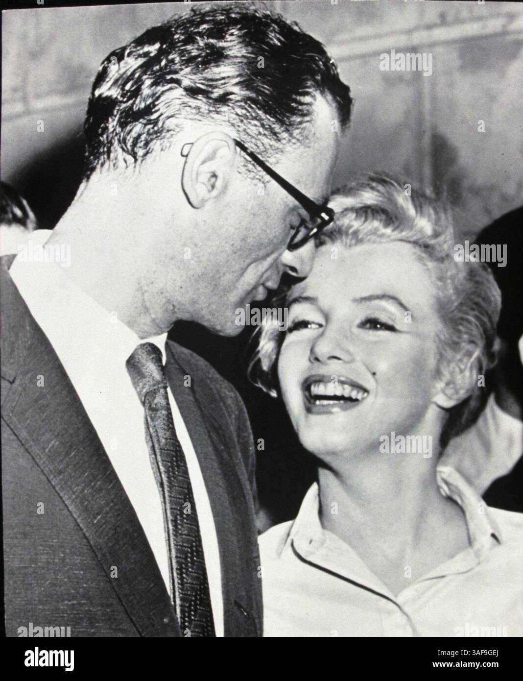 Jun 01, 1956; Hollywood, California, USA; MARILYN MONROE actor. Blonde ...