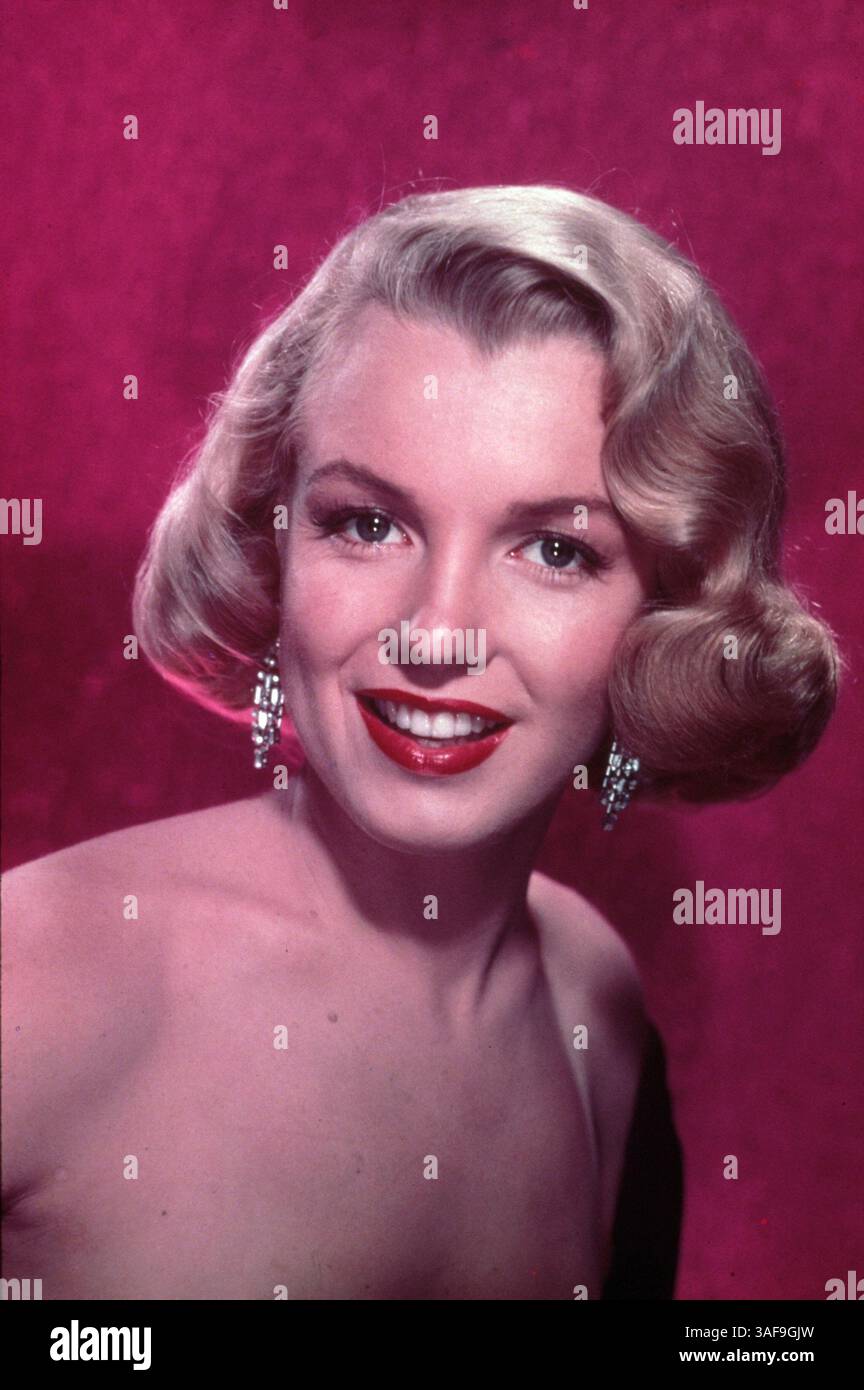 Jun 01, 1951; Hollywood, California, USA; MARILYN MONROE actor. Blonde ...